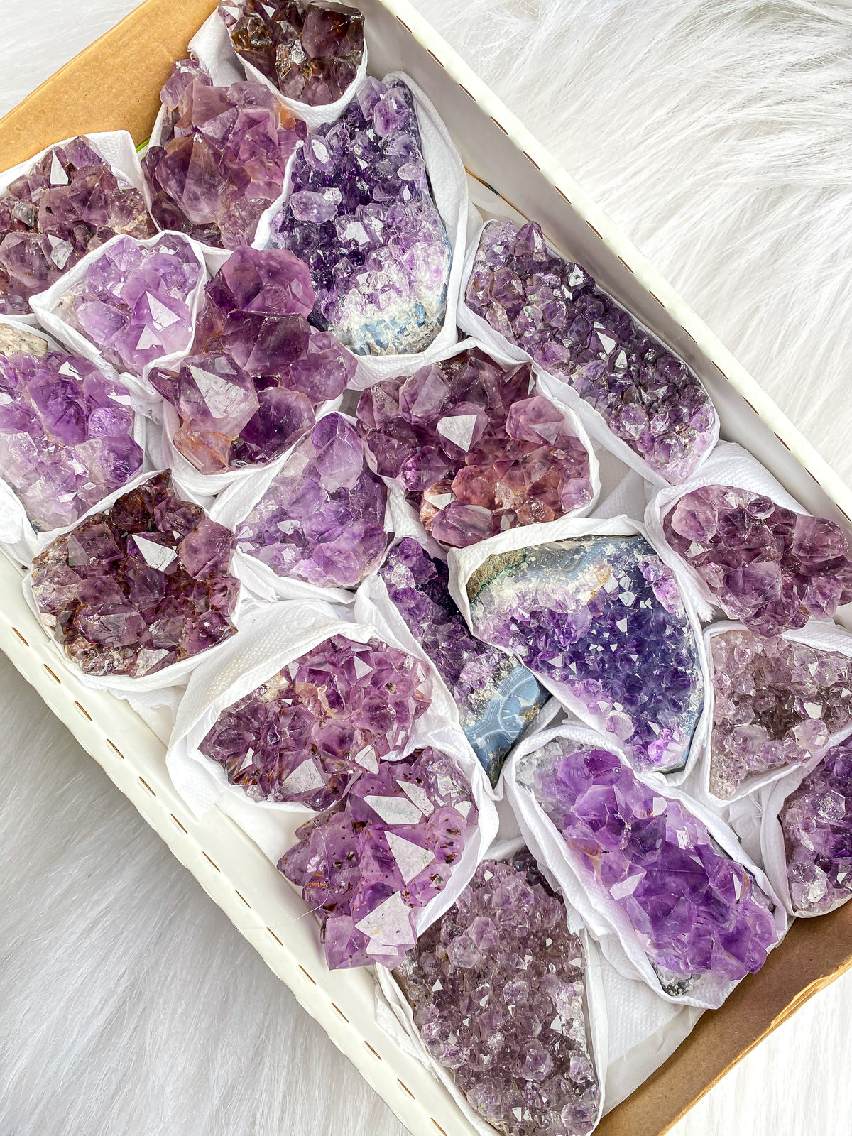 Amethyst Box - Clusters — Aus Crystals