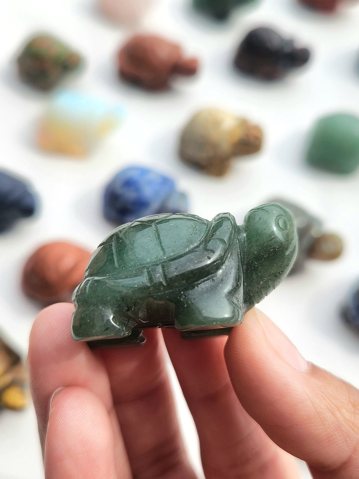 Turtle Carving 1Pc — Aus Crystals