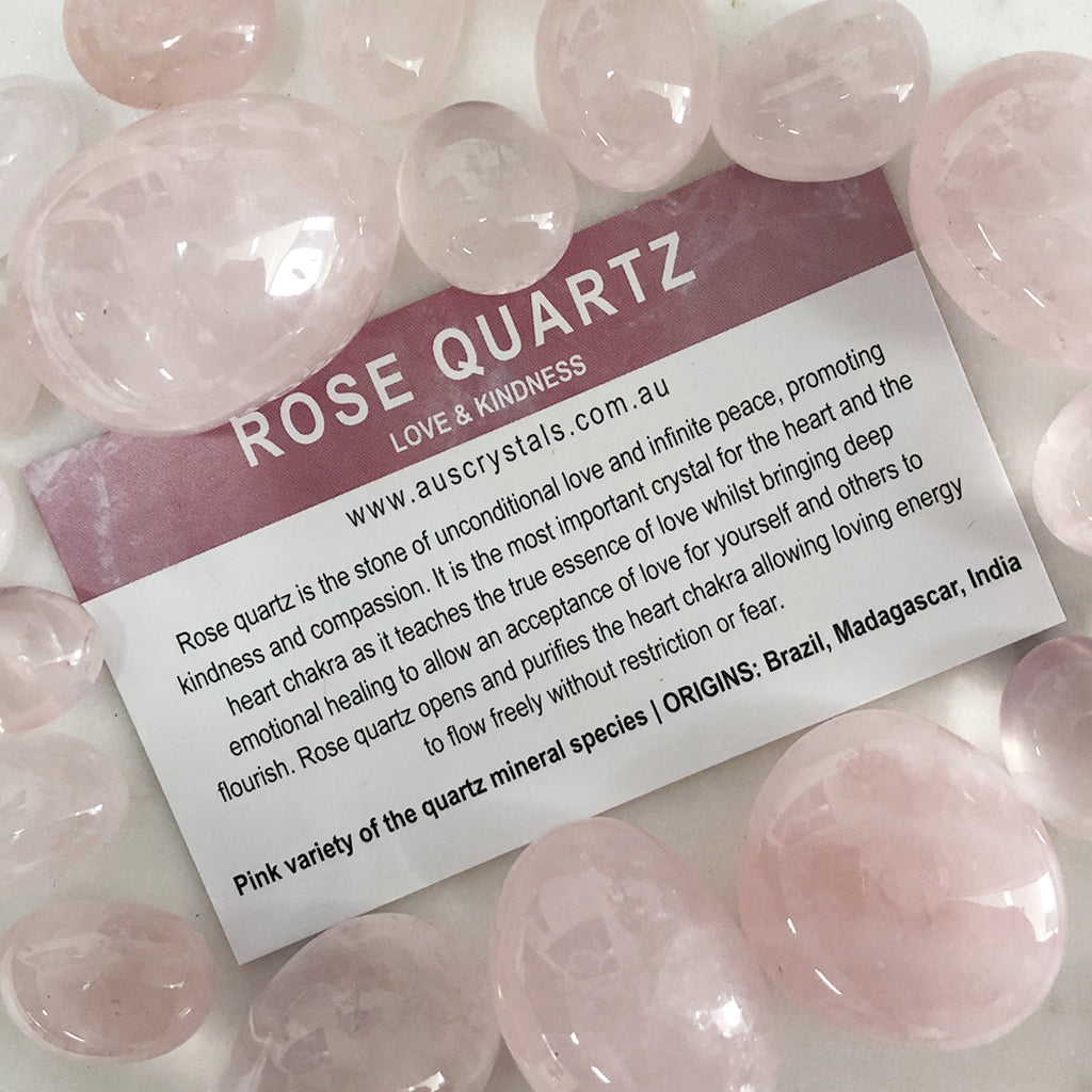 Crystal Info Cards — Aus Crystals