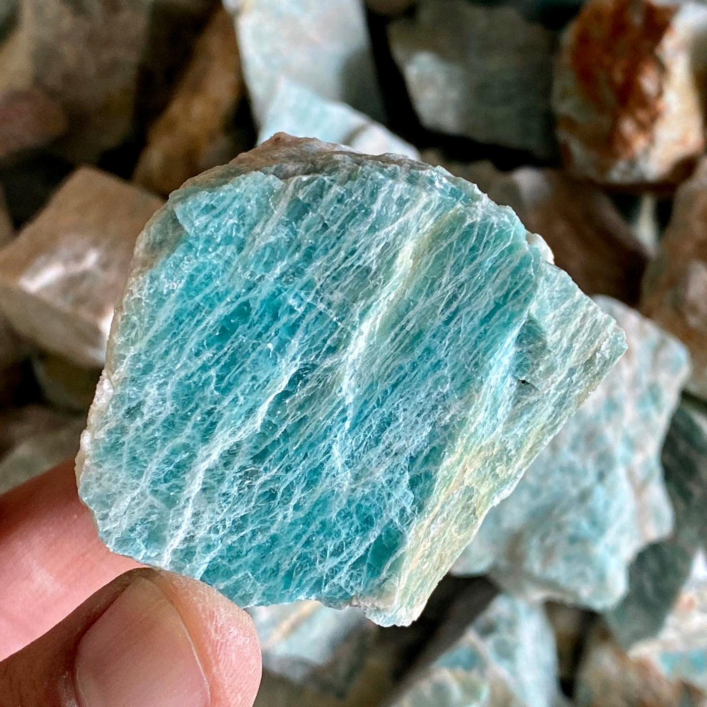 Amazonite Rough Large — Aus Crystals